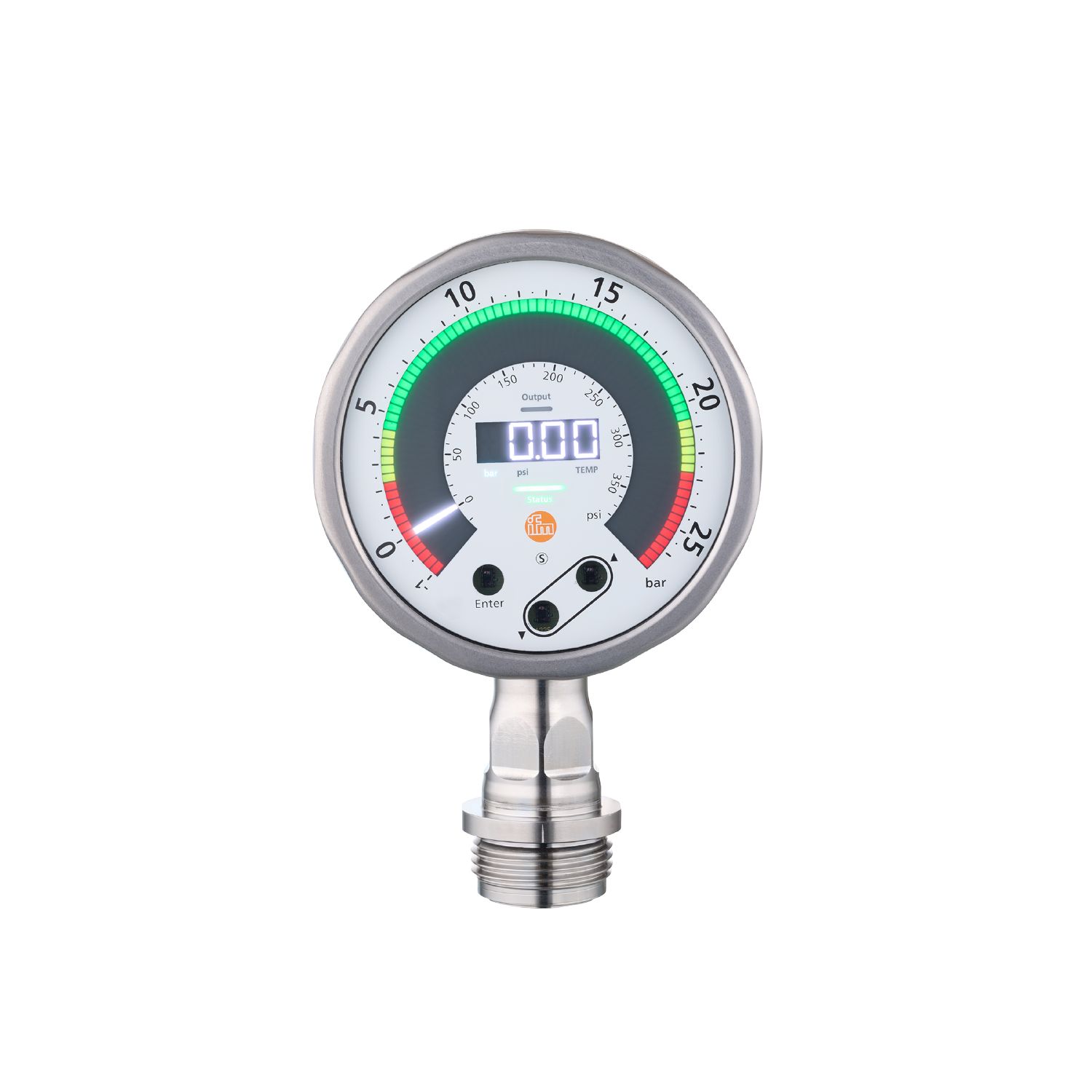 PG1707 - Flush pressure sensor with display - ifm