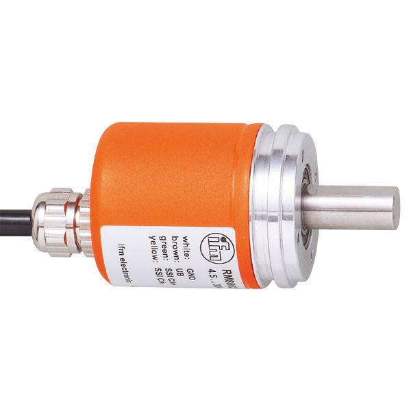 RM8002 - Absolute multiturn encoder with solid shaft - ifm