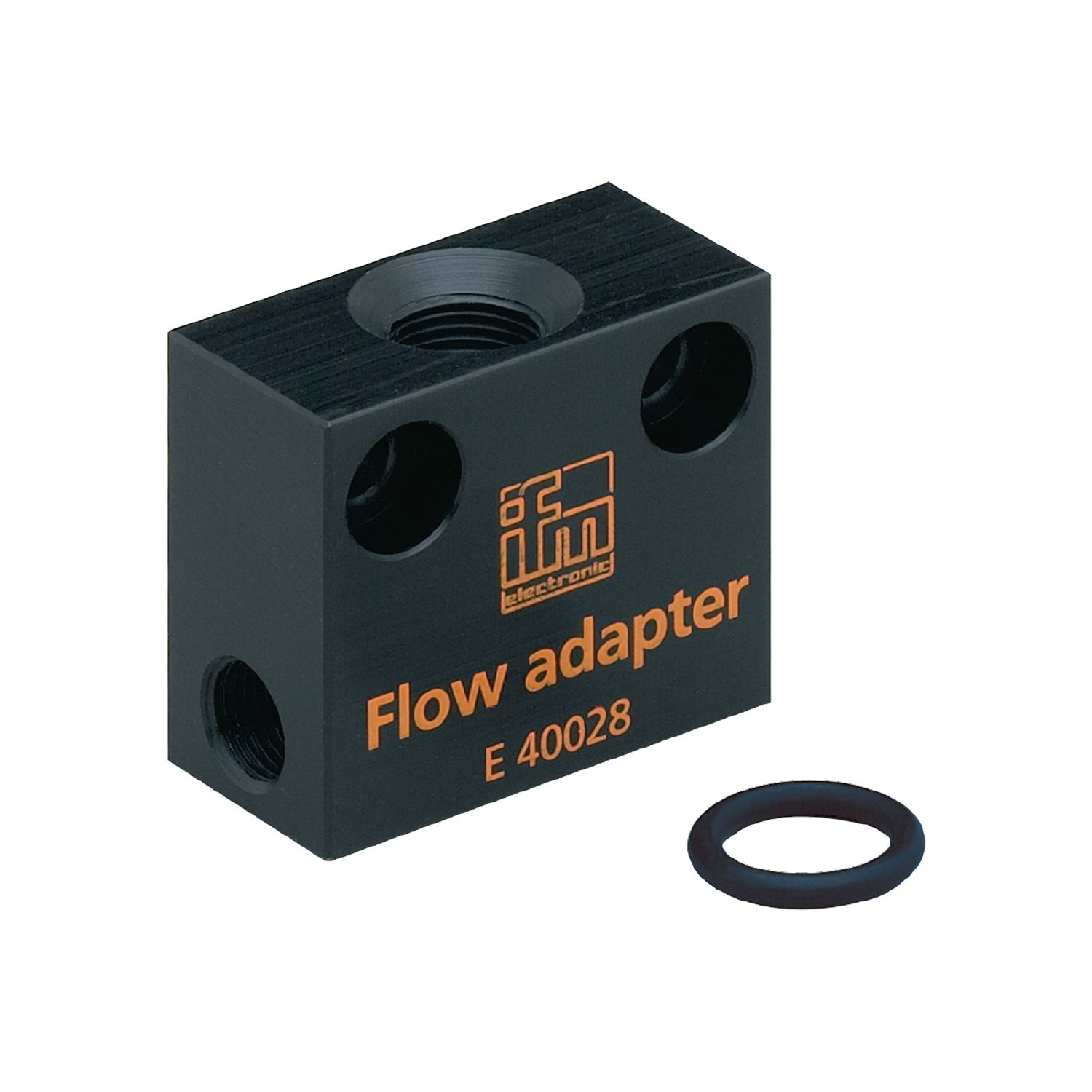 E40026 - Process adapter for small volumetric flow quantities - ifm