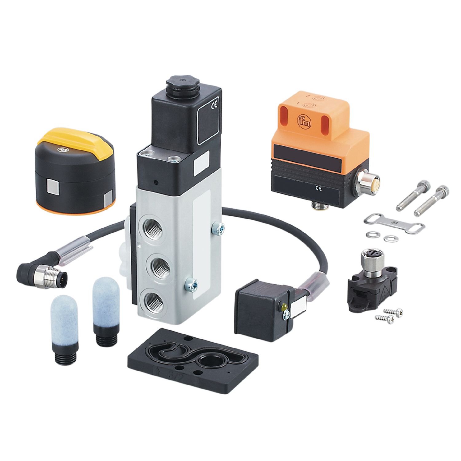 AC0022 - AS-Interface automation set for pneumatic valve actuators - ifm