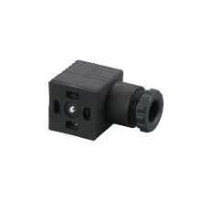 Small transmitter with integrated DIN valve plug - ifm