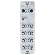 DIN rail adapter for IO-Link field bus modules - ifm