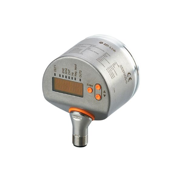 RVP510 - Incremental encoder with solid shaft and display - ifm