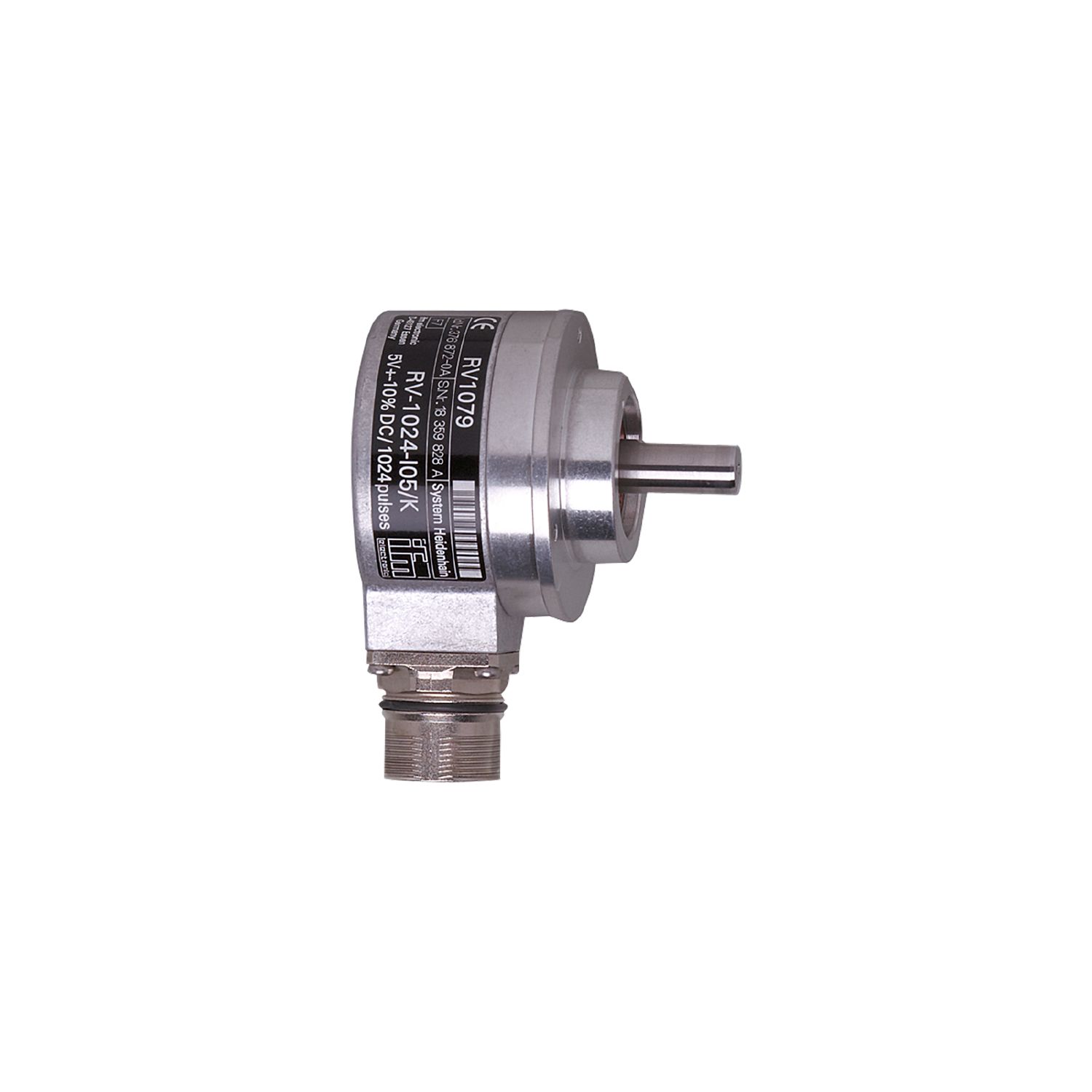 RV6140 - Incremental encoder with solid shaft - ifm