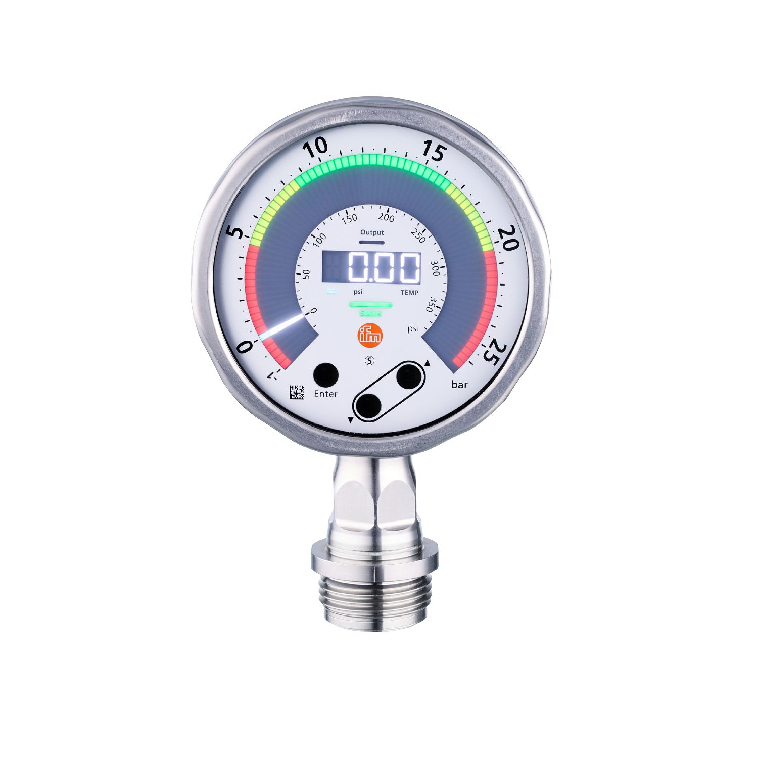PG1705 - Flush pressure sensor with display - ifm